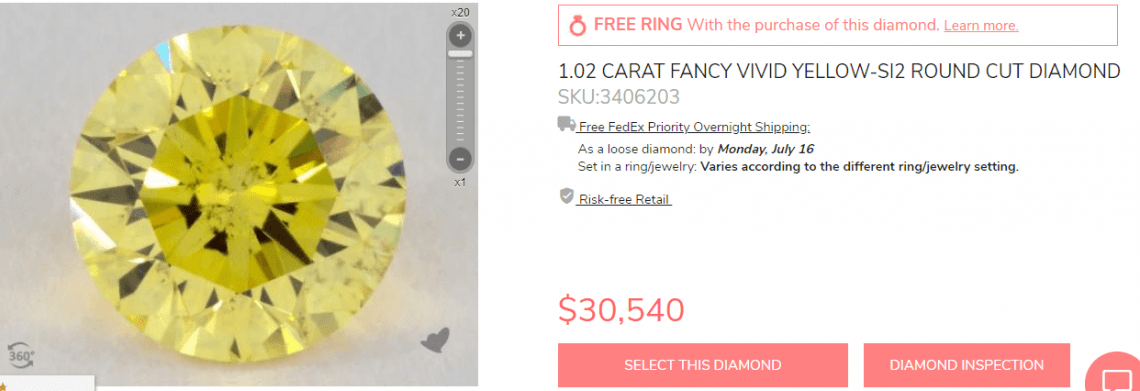 Buying a Yellow (Canary) Diamond – 9 Things to Know