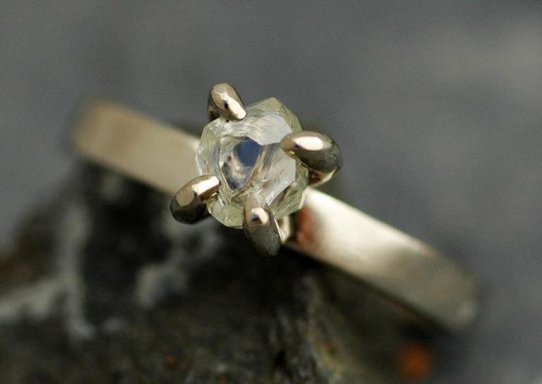 Raw Diamond Engagement Ring – Everything You Need to Know | Jewelry Guide