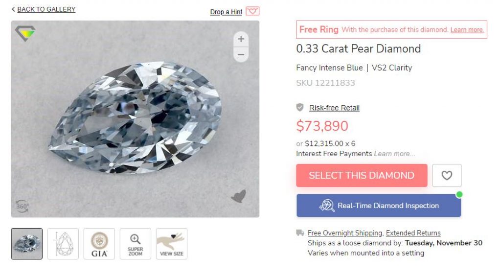 A Complete Guide on Choosing Blue Diamond | Jewelry Guide