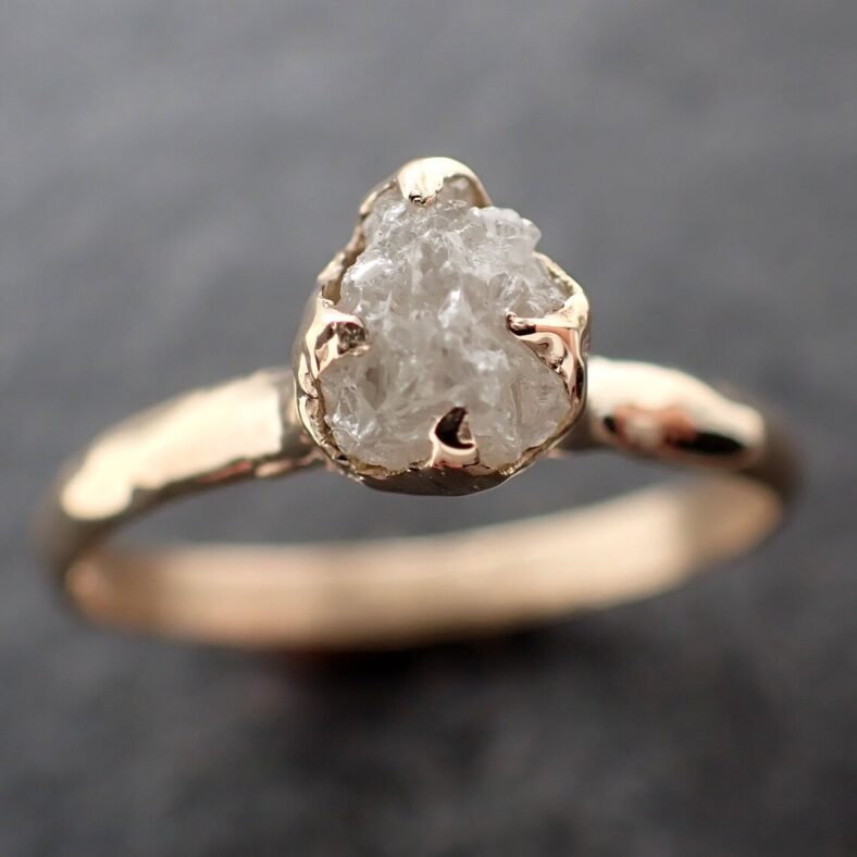 Raw Diamond Engagement Ring – Everything You Need to Know | Jewelry Guide