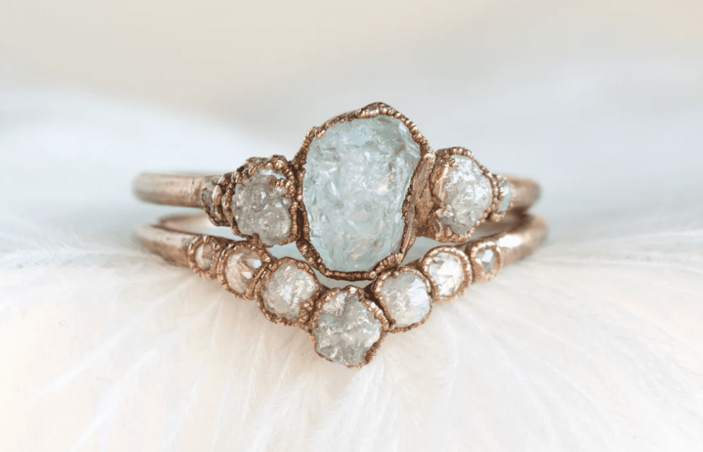 Raw Diamond Engagement Ring – Everything You Need to Know | Jewelry Guide